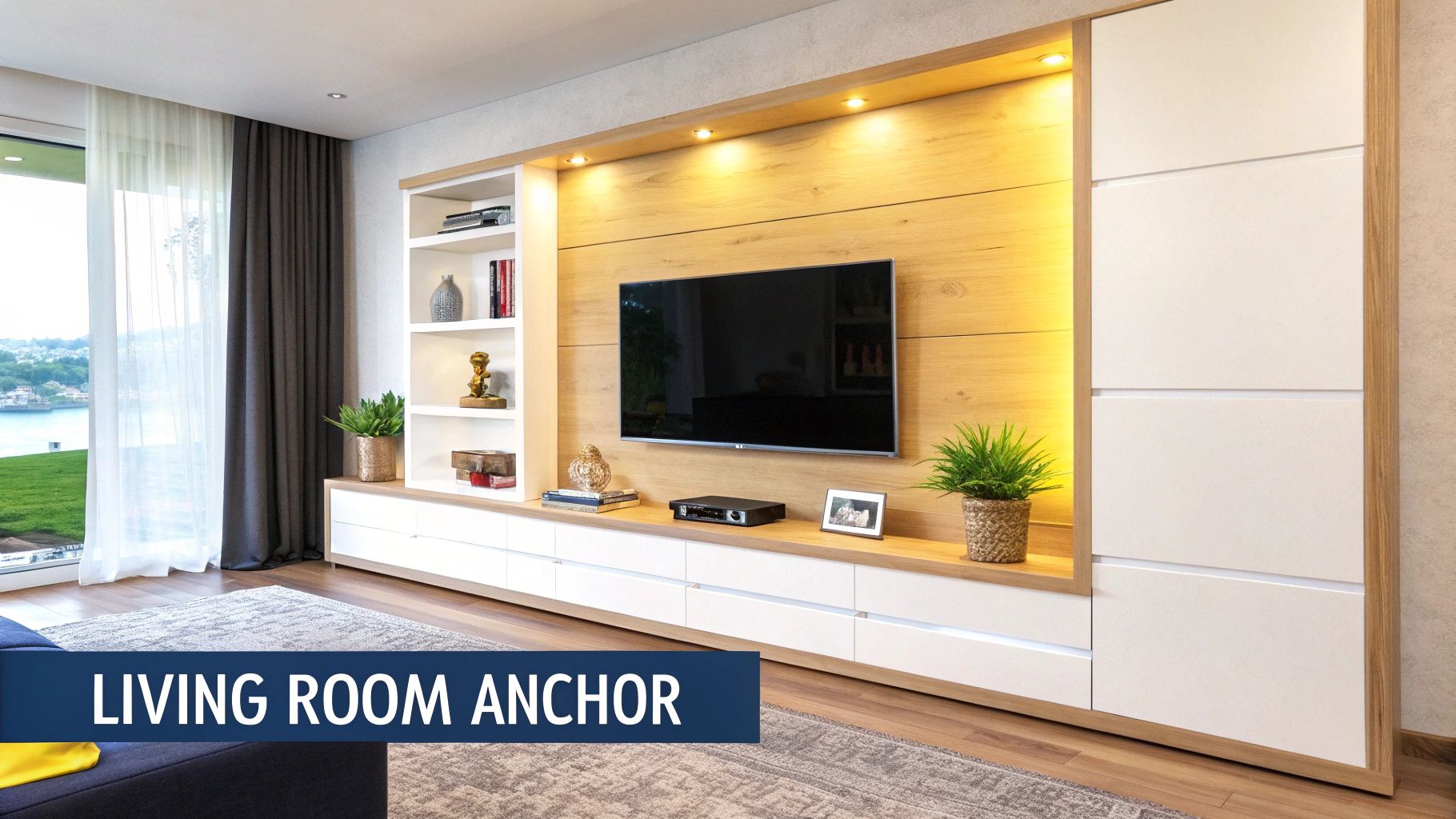 Wall Tv Console Design